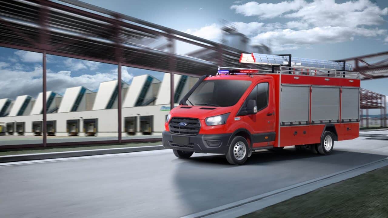 Transit Fire Rescue Van - Ford Global Fleet Sales